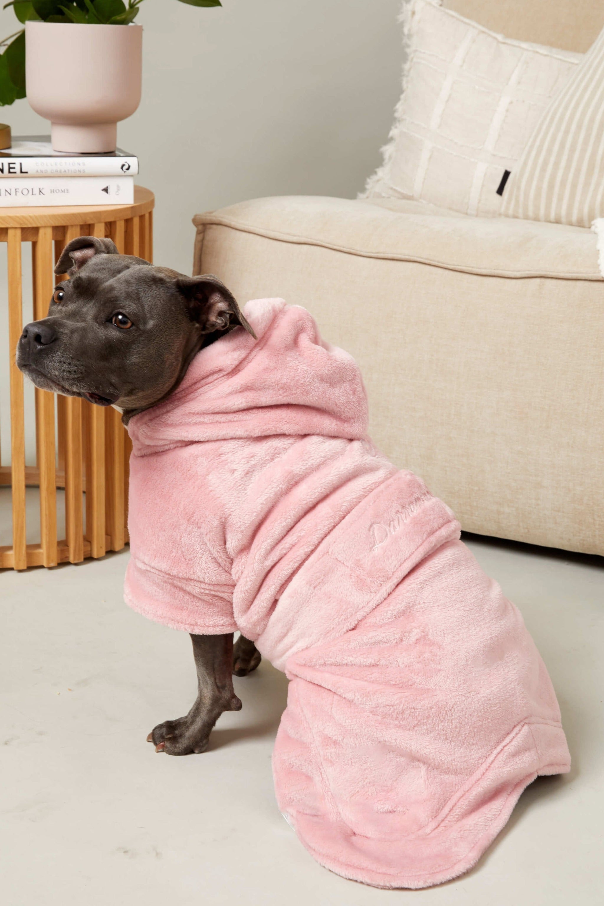 Dog Lounge Robe | Rose | Darren & Phillip